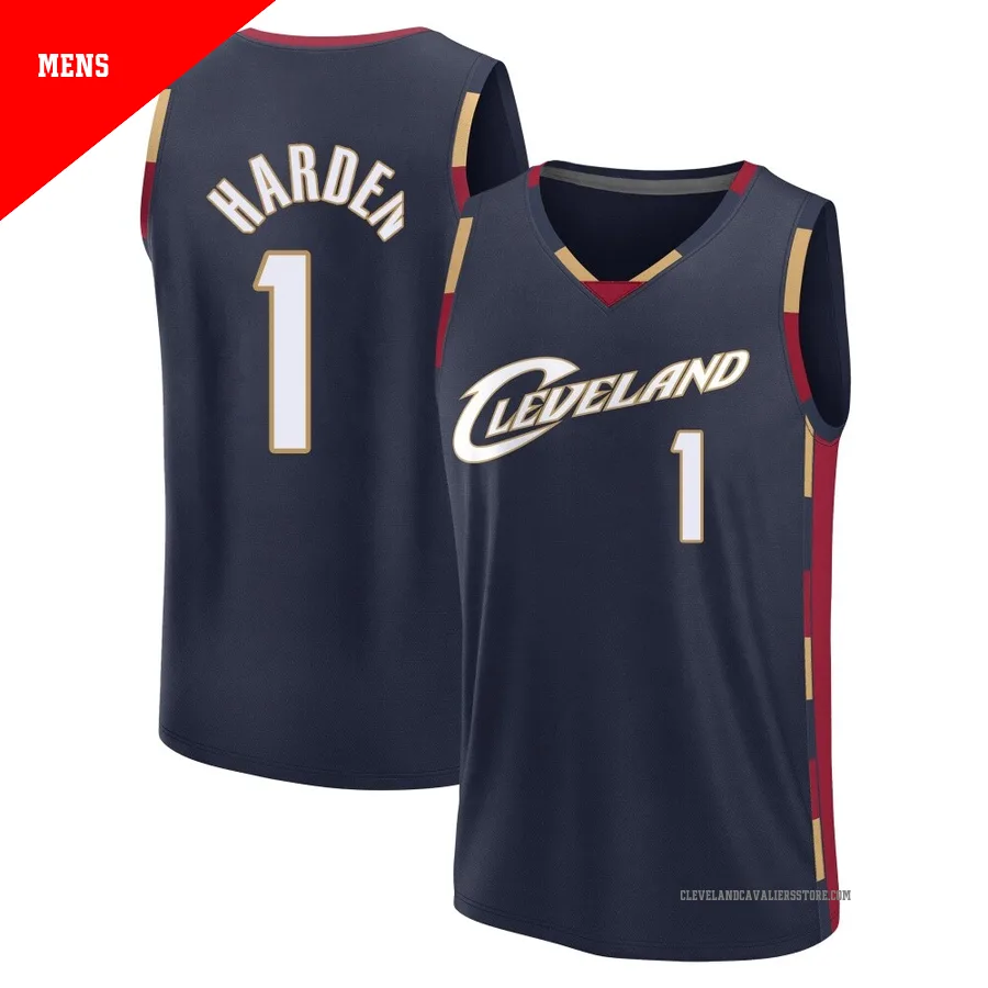 James Harden Cavaliers Jersey | Swingman, Fast Break, Authentic ...